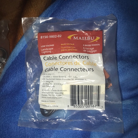 Malibu | Other | Malibu Cable Connectors New In Packaging 85980202 ...